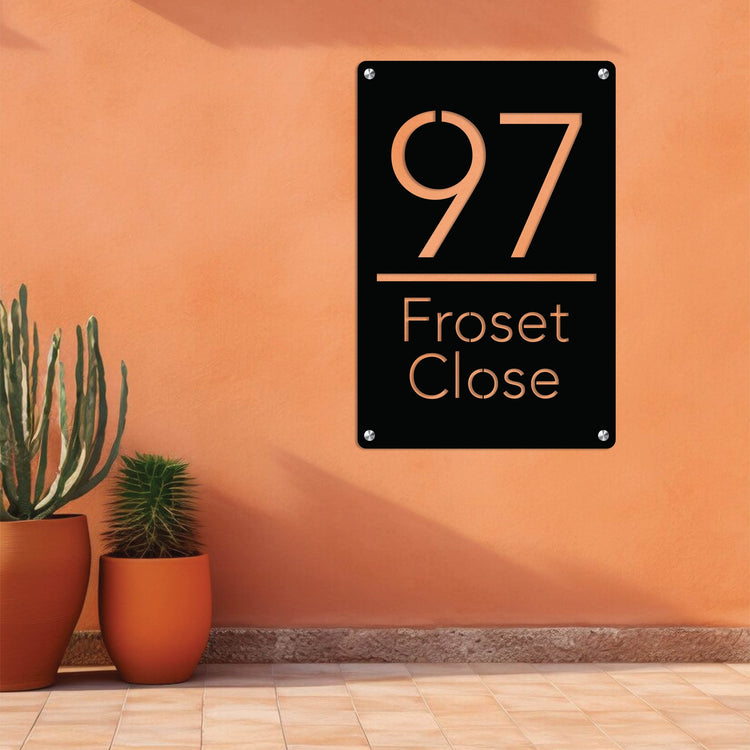 Metallium - House Numbers